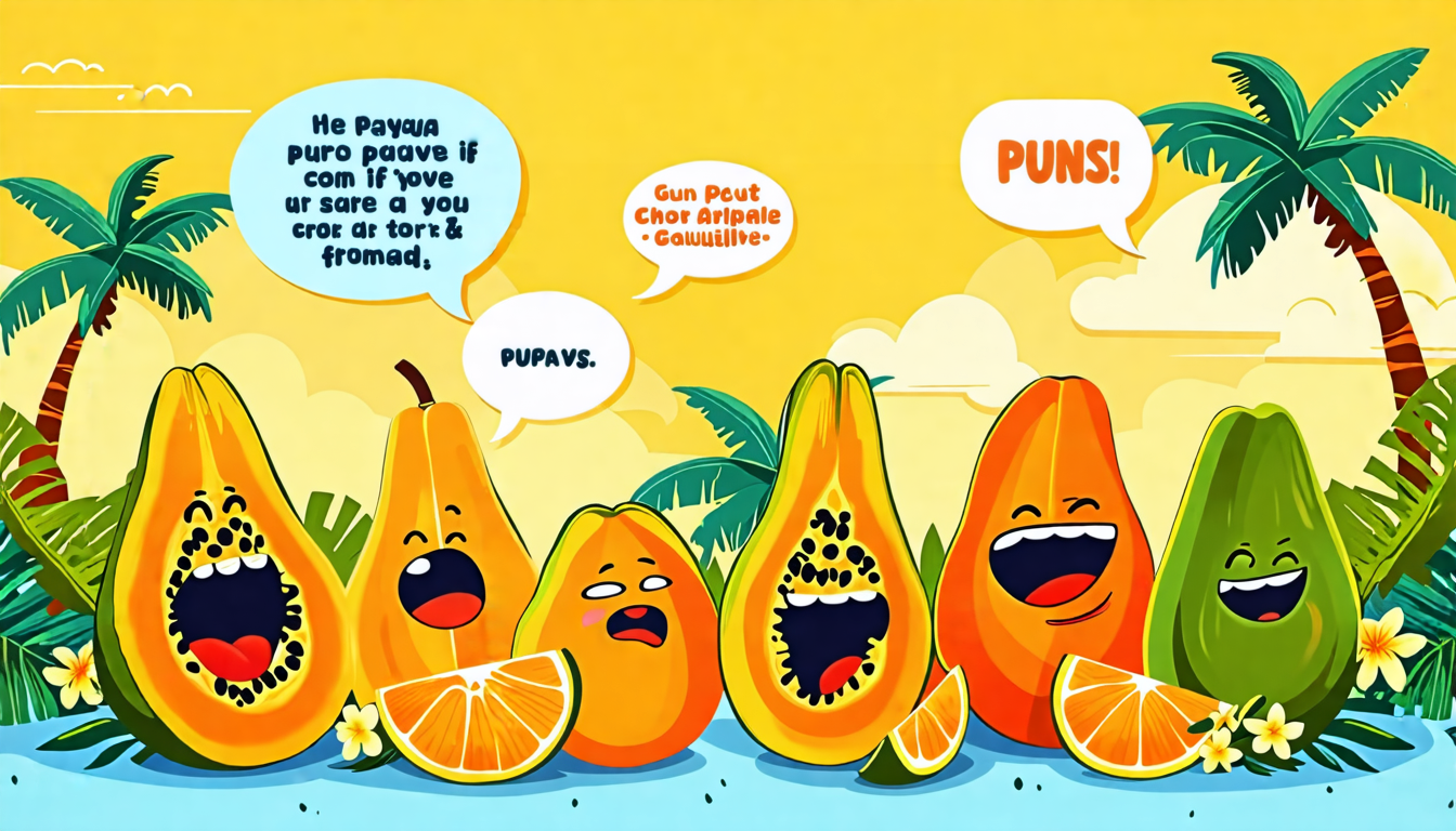 120+ Funny Papaya Puns to Brighten Your Day!