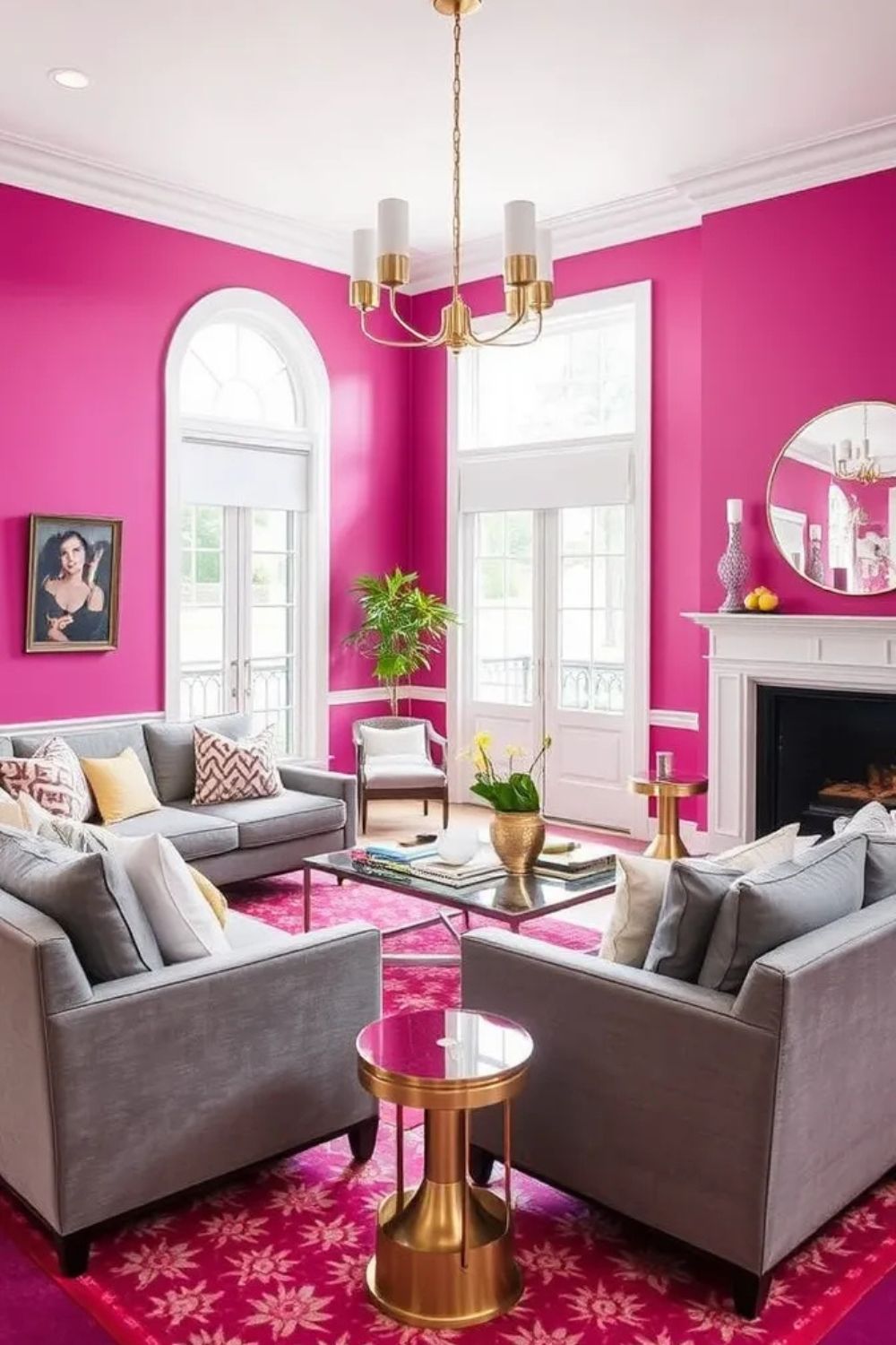 35 Pink Living Room Ideas - Create Your Perfect Blush Paradise