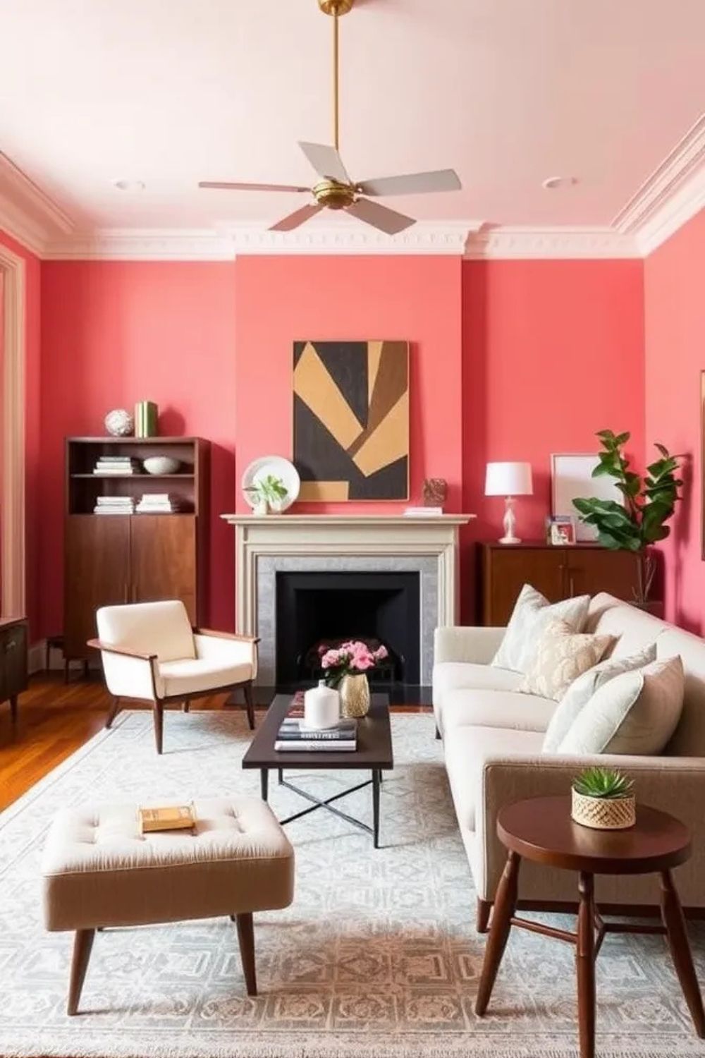 35 Pink Living Room Ideas - Create Your Perfect Blush Paradise