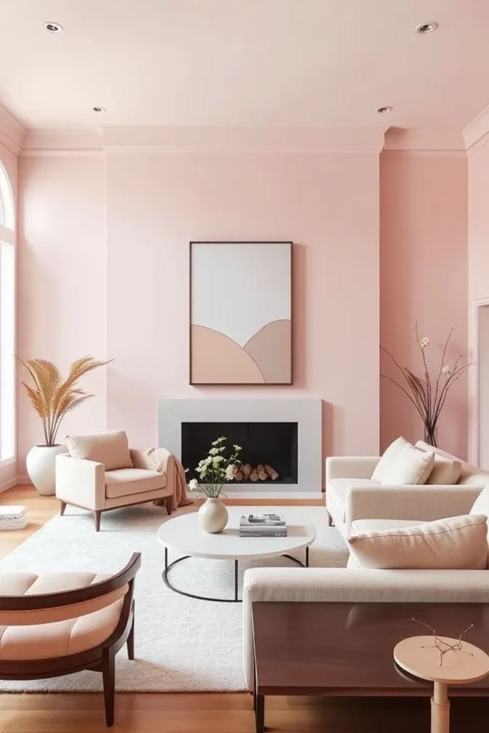 35 Pink Living Room Ideas - Create Your Perfect Blush Paradise