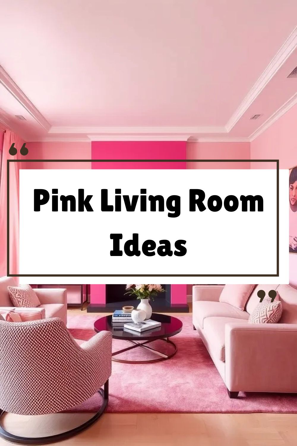 35 Pink Living Room Ideas - Create Your Perfect Blush Paradise