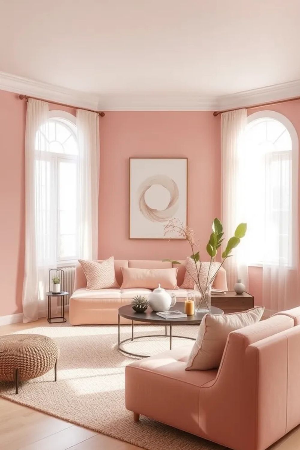 35 Pink Living Room Ideas - Create Your Perfect Blush Paradise