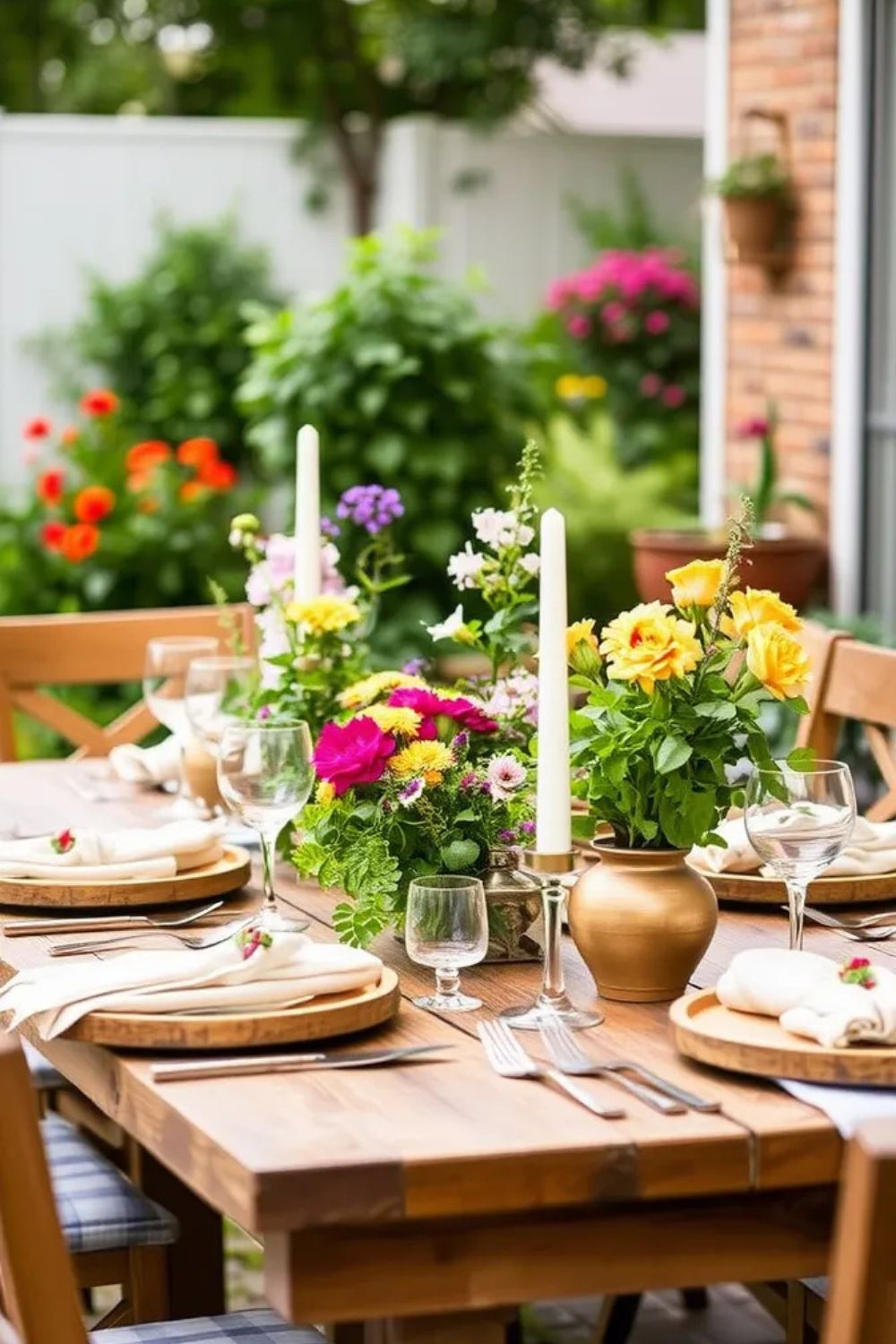 31 Outdoor Table Decor Ideas to Transform Your Backyard Dining Space
