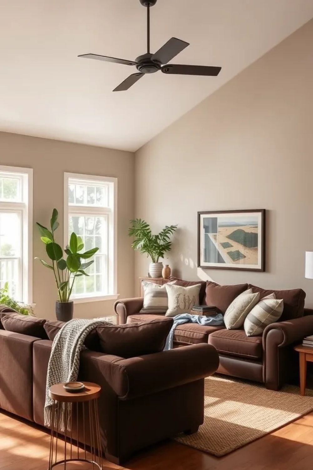 31 Dark Brown Couch Living Room Ideas - Designer-Approved Ways to Style ...