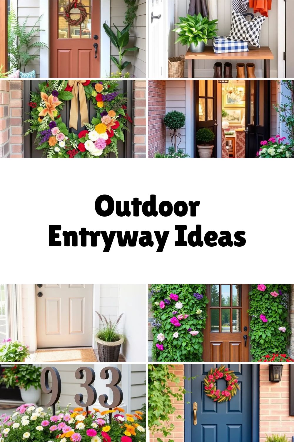 31 Outdoor Entryway Ideas That Will Make Your Home Stand Out
