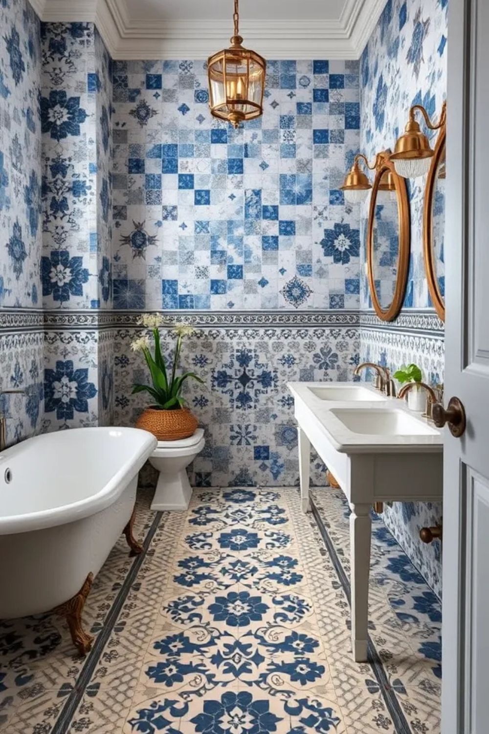 Mediterranean Bathroom Decor - 30 Inspirational Ideas for a Timeless Oasis