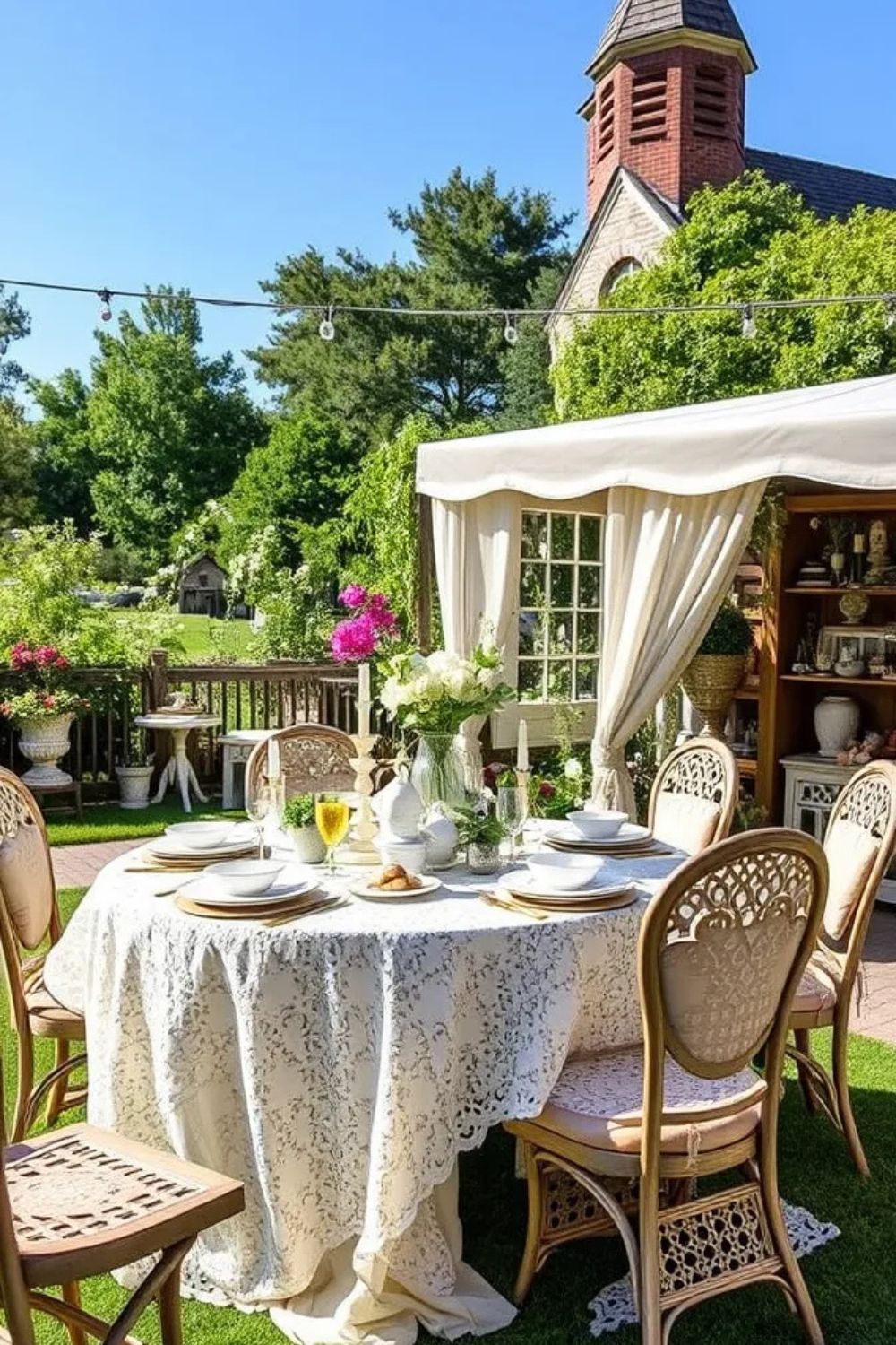 31 Outdoor Table Decor Ideas to Transform Your Backyard Dining Space