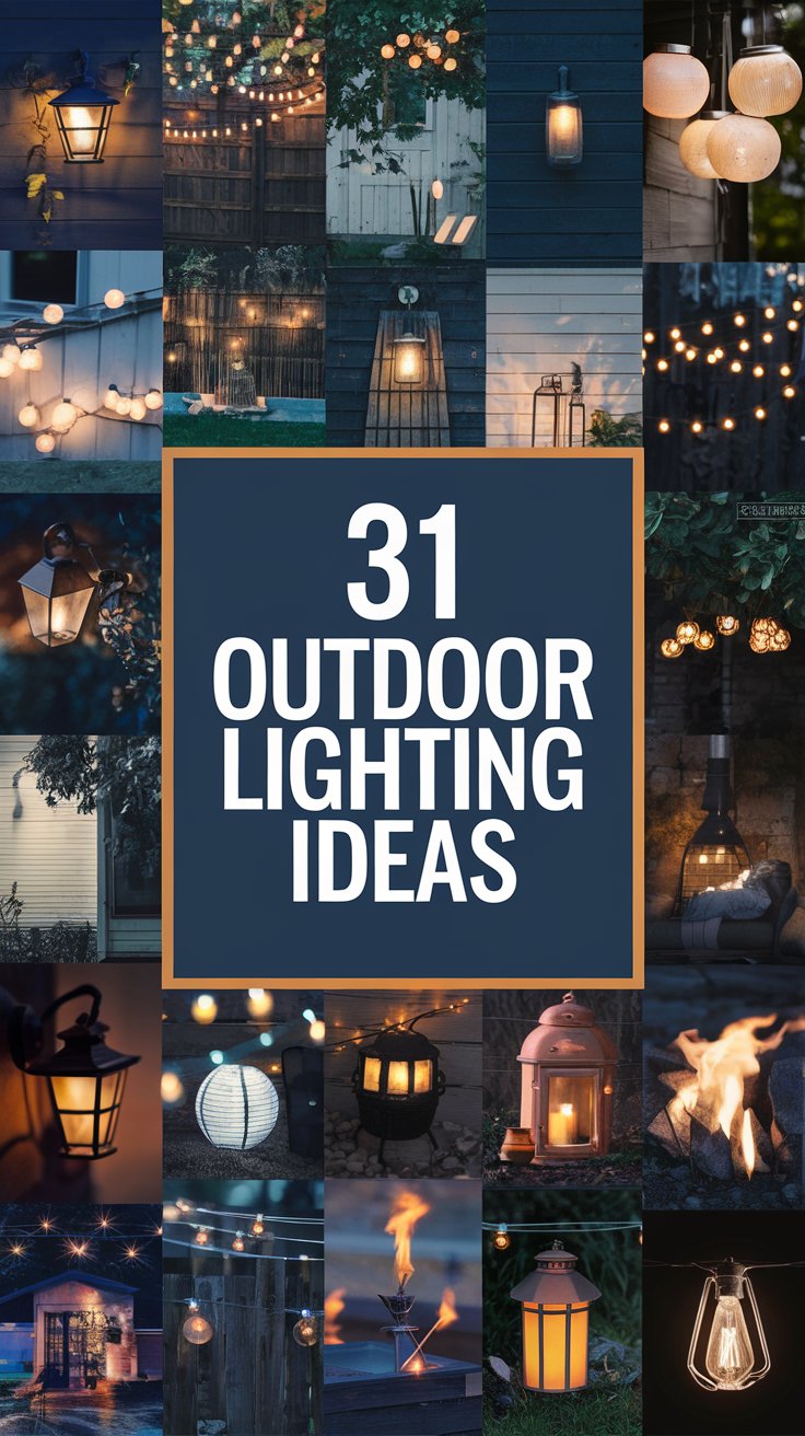 31 Outdoor Lighting Ideas to Creating Your Dream Garden Oasis