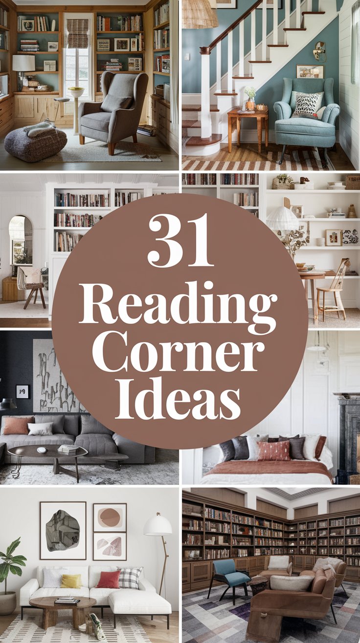 31 Reading Corner Ideas to Create Your Perfect Book Lover's Paradise