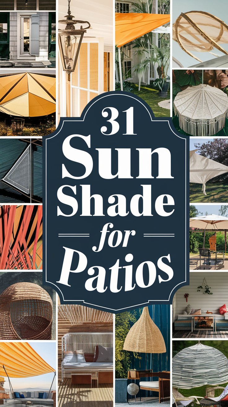 31 Sun Shade for Patios to Beat the Heat in Style