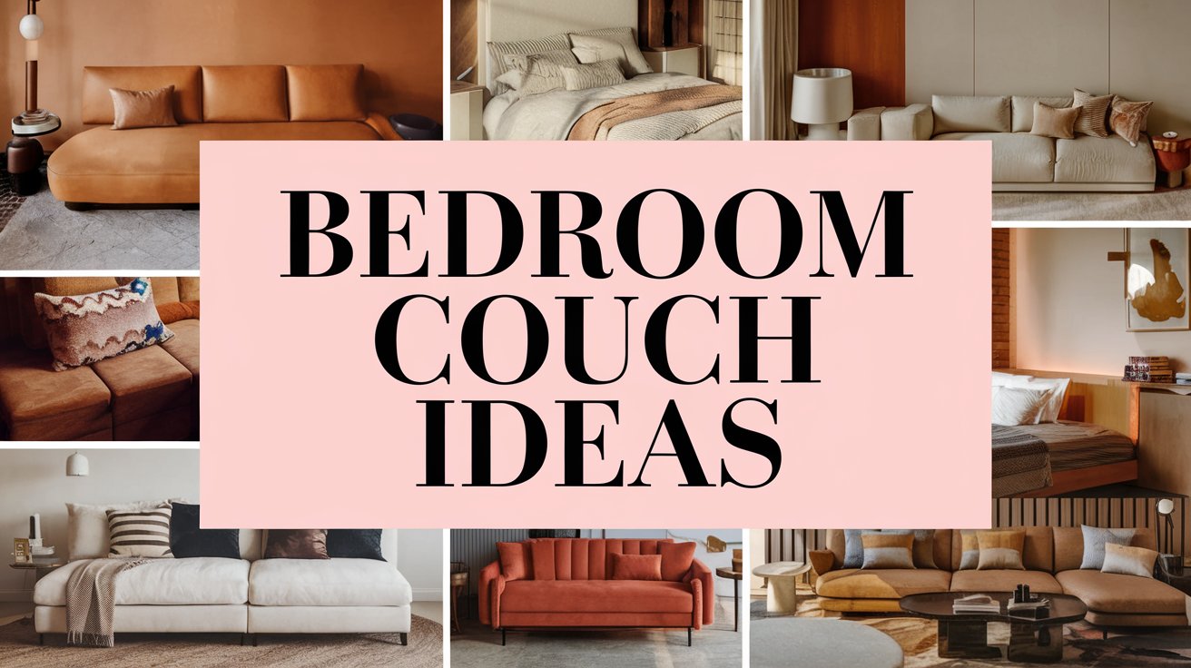 31 Bedroom Couch Ideas to Create Your Perfect Relaxation Spot