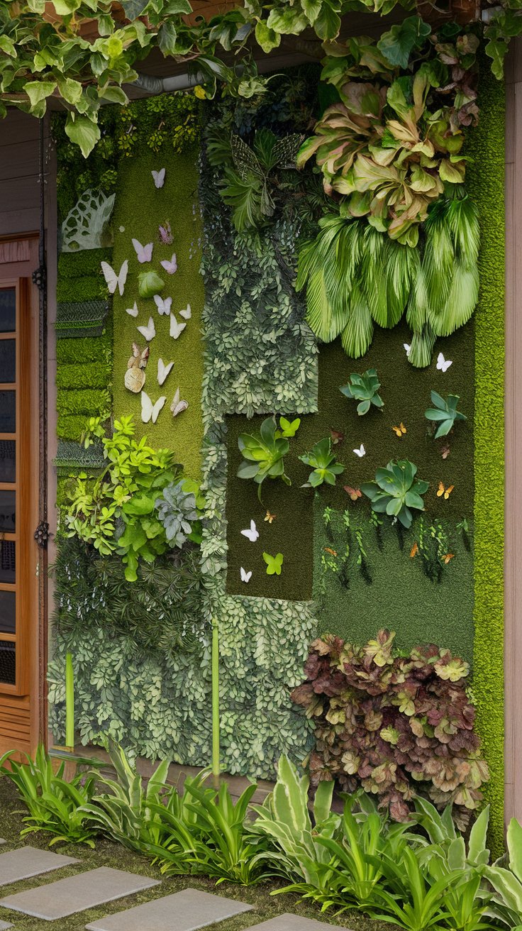 31 Garden Wall Decor Ideas to Turn Your Blank Wall into a Stunning ...