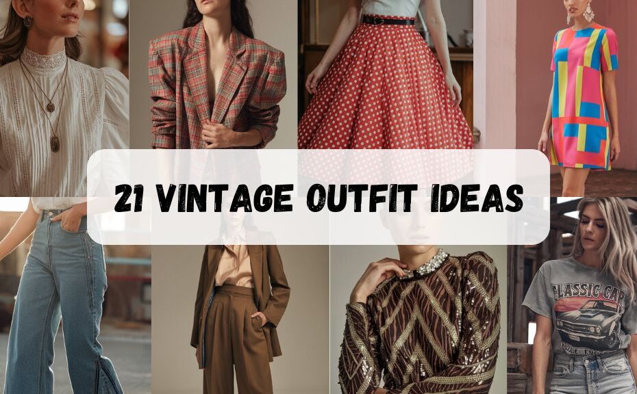 Vintage Outfit Ideas to Add Retro Charm to Your Wardrobe