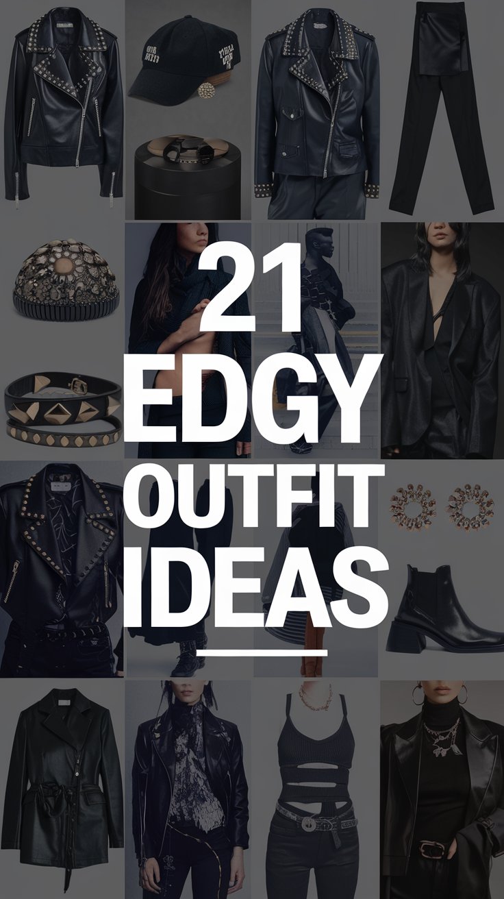 21 Edgy Outfit Ideas to Add Attitude to Your Everyday Look