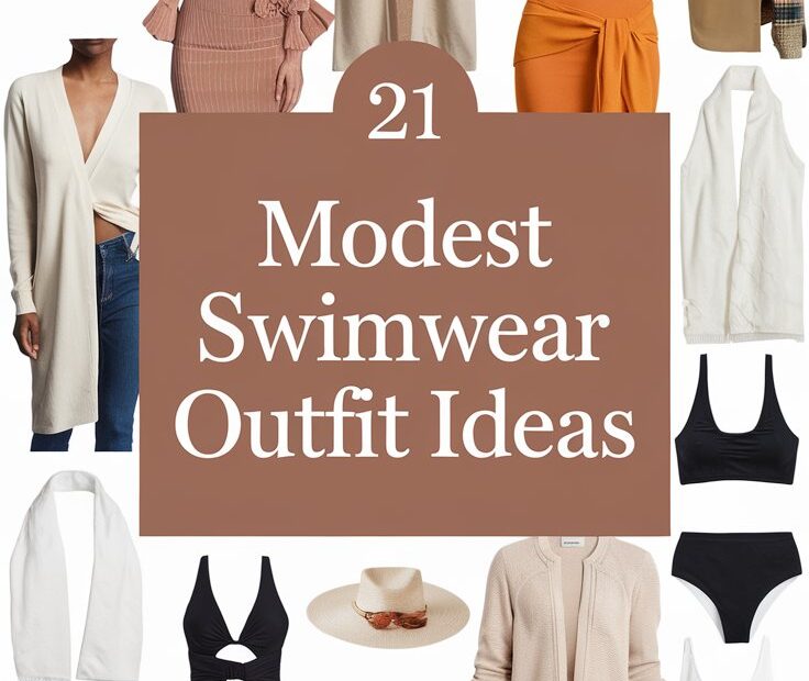 21 Modest Swimwear Outfit Ideas That Don't Sacrifice Style