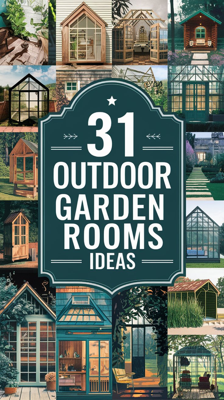 31 Outdoor Garden Rooms Ideas to Transform Your Backyard