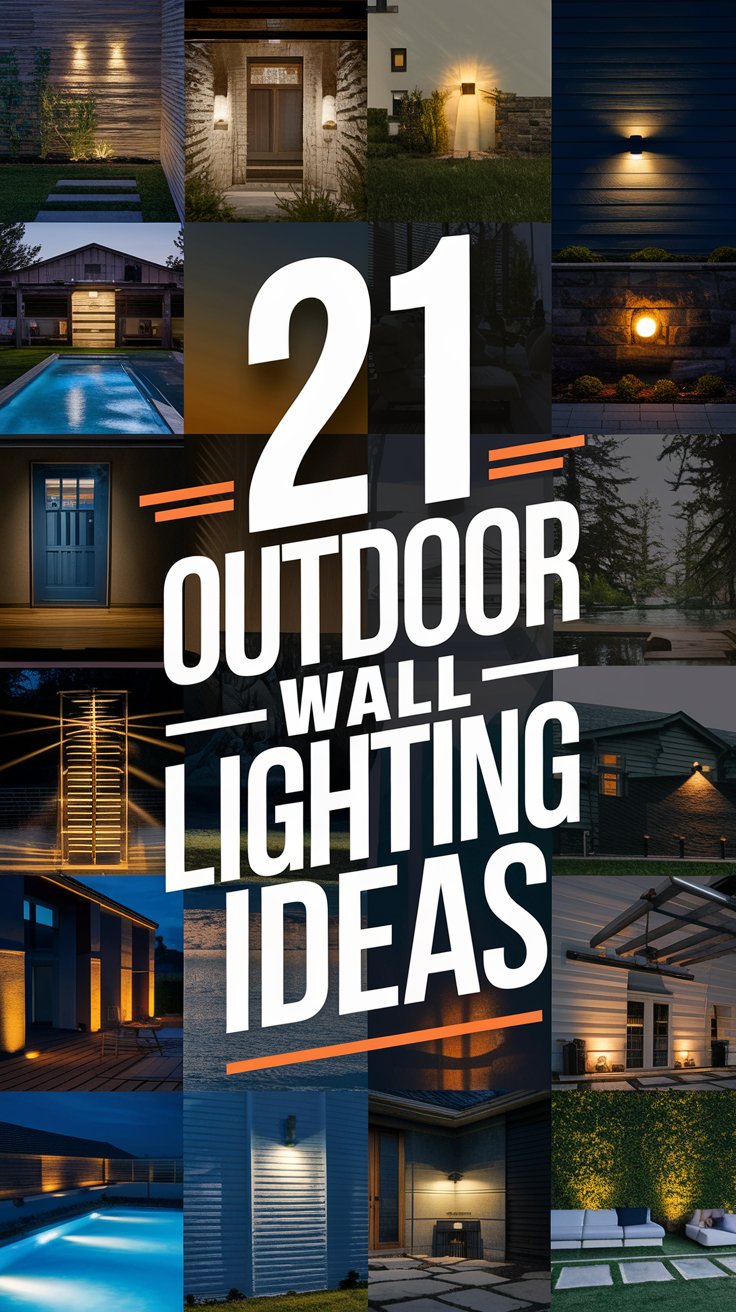 21 Outdoor Wall Lighting Ideas to Illuminate Your Home's Exterior