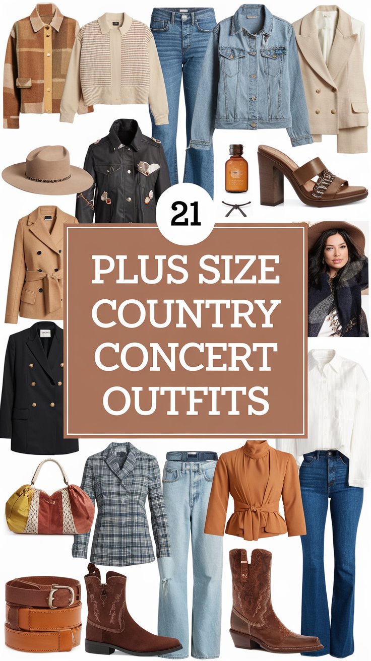 21 Plus Size Country Concert Outfits That'll Turn Heads