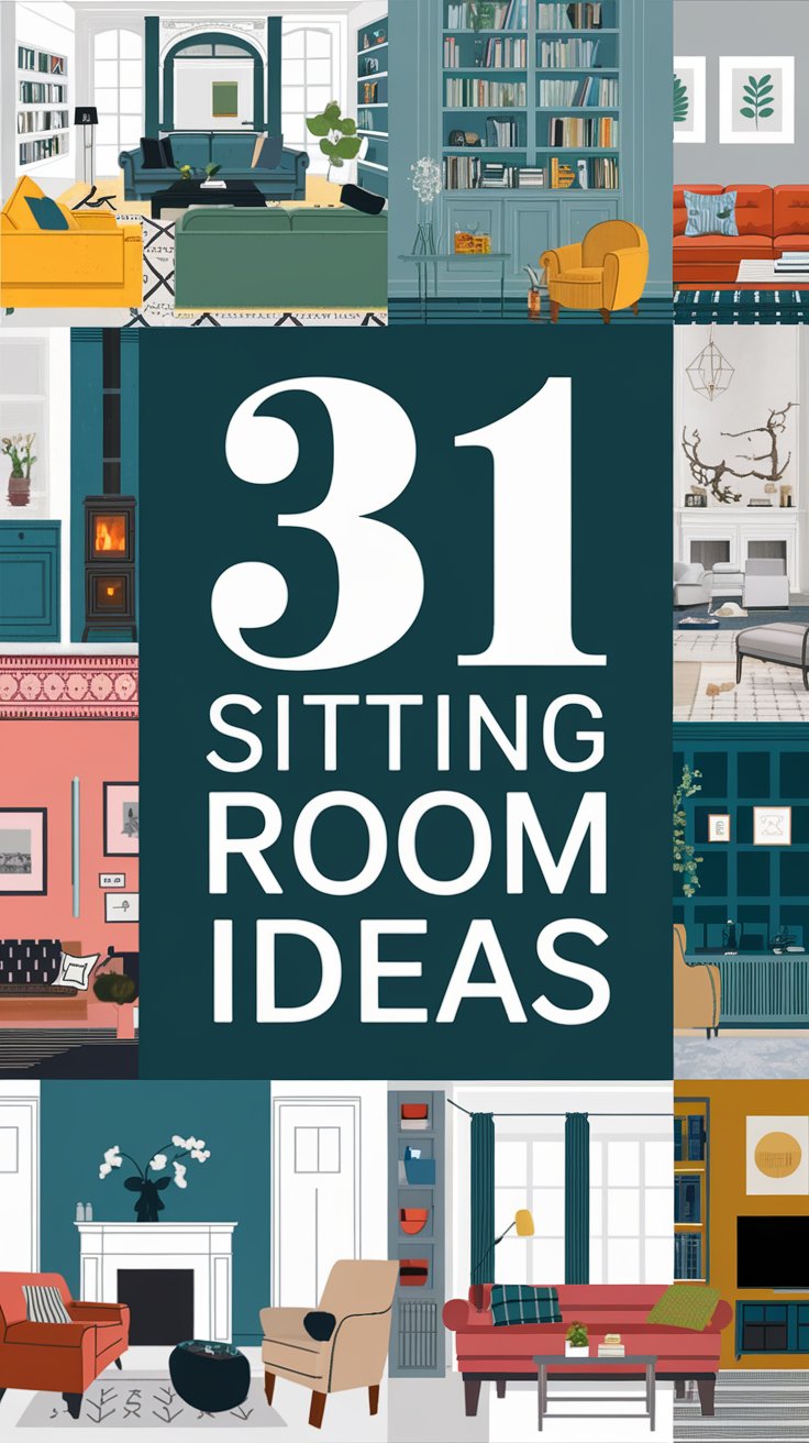 31 Sitting Room Ideas to Revamp Your Living Space