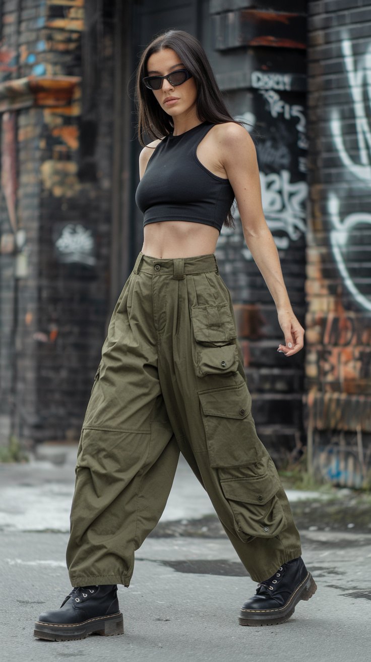 21 Cargo Pants Outfit Ideas to Style Your Favorite Utilitarian Trend