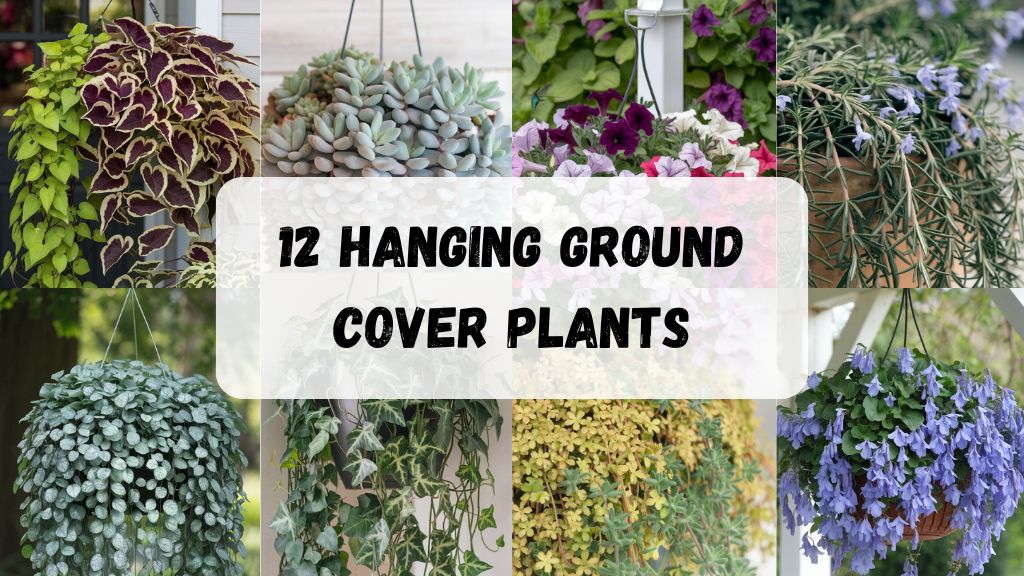 12 Hanging Ground Cover Plants for Gardens and Homes