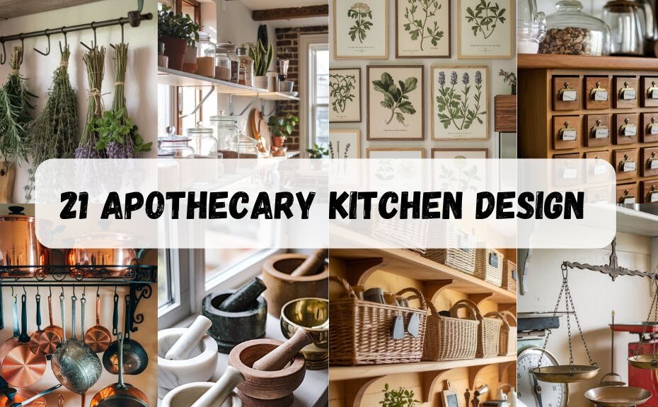 21 Apothecary Kitchen Design Ideas to Transform Your Cooking Space