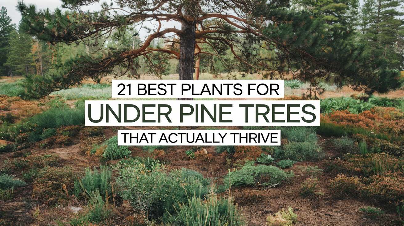 21 Best Plants For Under Pine Trees That Actually Thrive