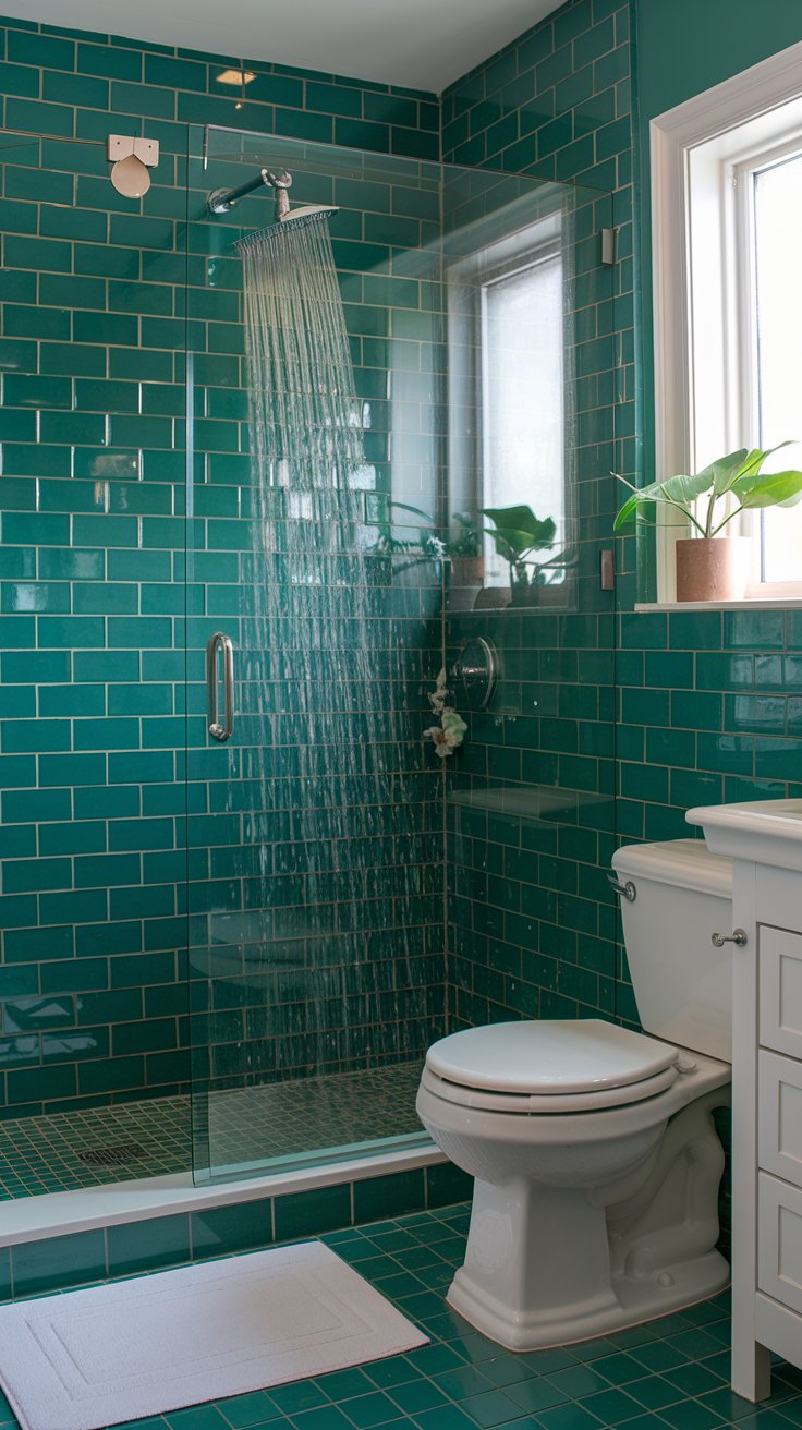 21 Emerald Green Bathroom Ideas to Create a Jewel-Toned Oasis