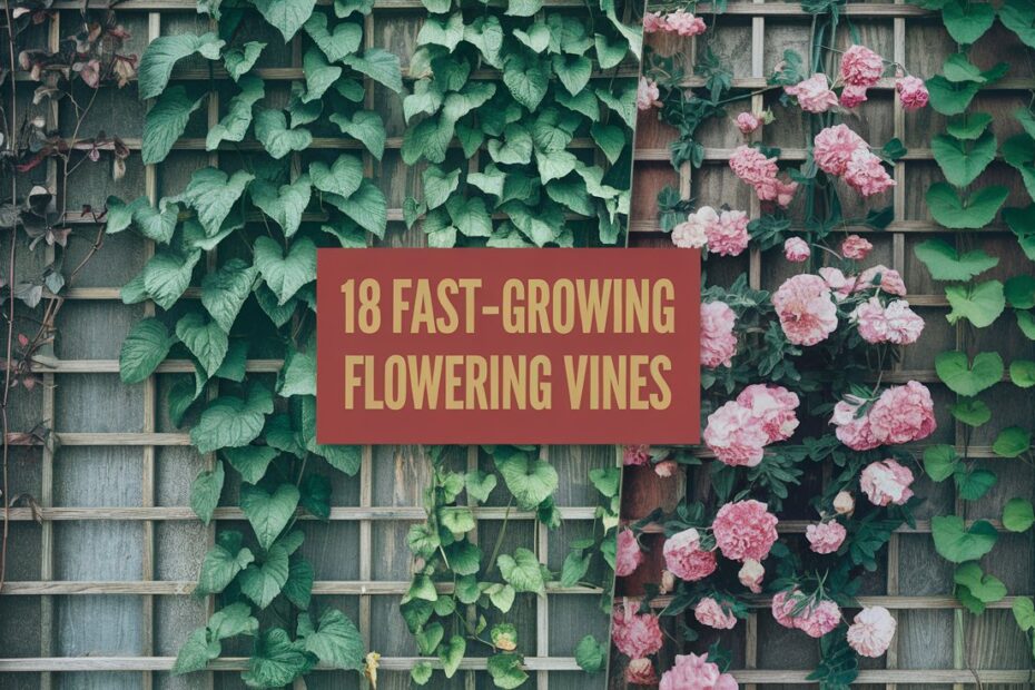 18 Fast-Growing Flowering Vines to Transform Your Garden Quickly