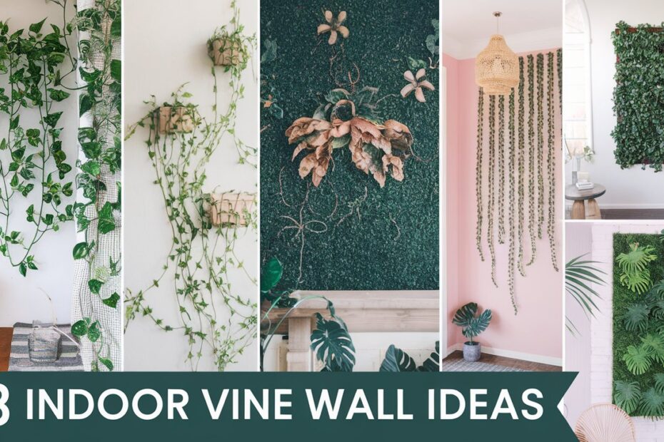 18 Indoor Vine Wall Ideas You'll Fall in Love With