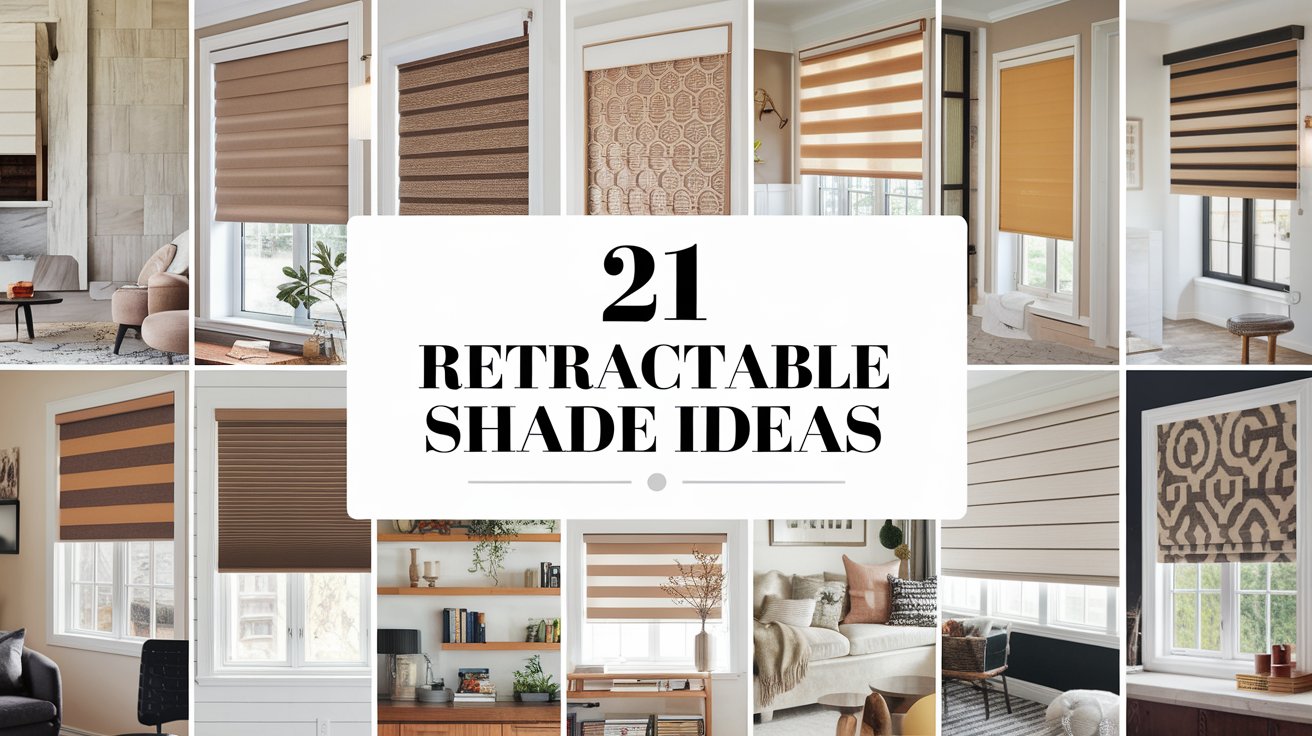 21 Retractable Shade Ideas for Perfect Outdoor Comfort