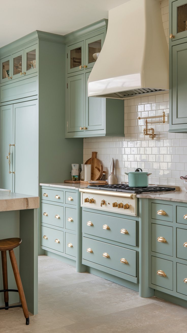 18 Sea Green Kitchen Ideas to Transform Your Cooking Space