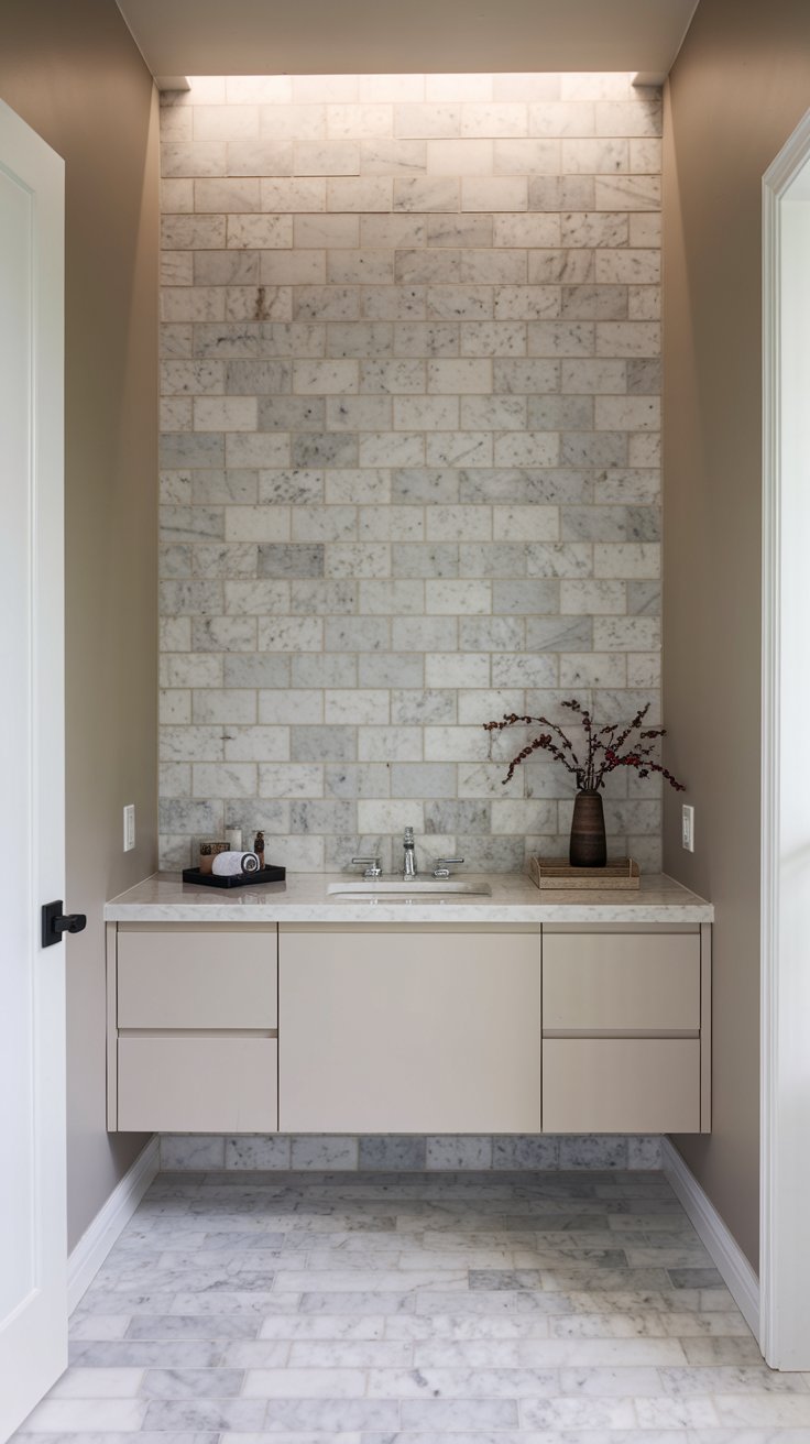 19 Half Tiled Bathroom Ideas to Get the Perfect Look