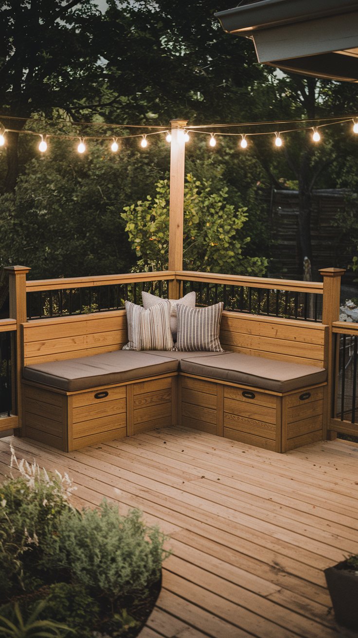 21 Backyard Deck Seating Ideas for Every Style and Budget