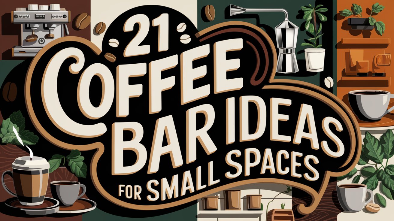 21 Coffee Bar Ideas for Small Spaces That Actually Work in Tiny ...
