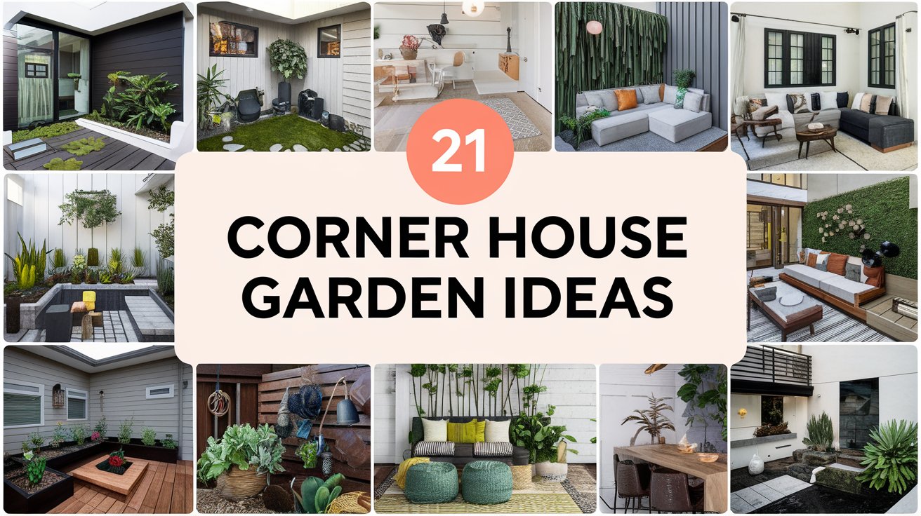 21 Corner House Garden Ideas to Maximize Every Inch of Your Challenging ...