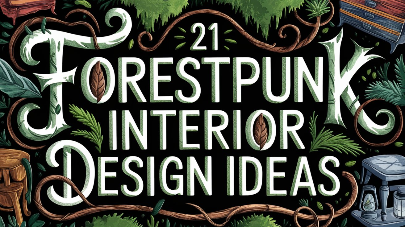 21 Forestpunk Interior Design Ideas to Transform Your Home Into a ...