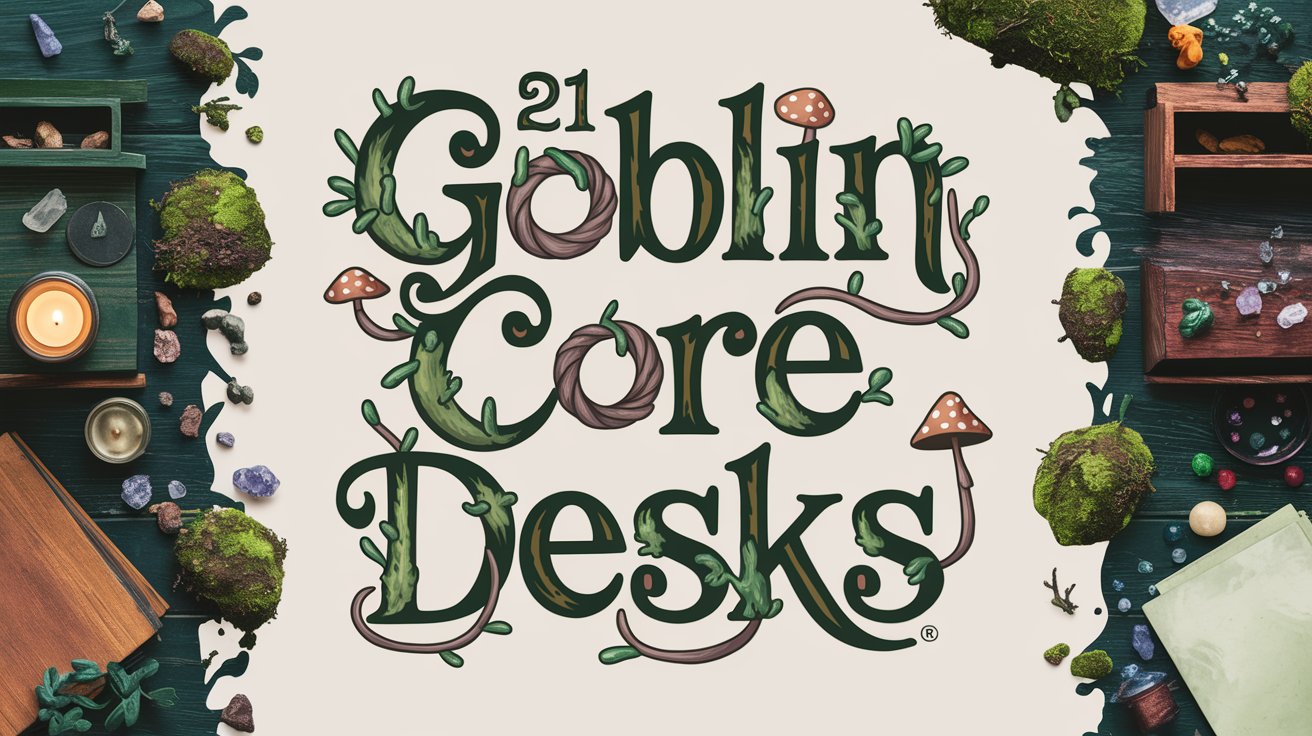 21 Goblin Core Desks That Bring Whimsical Forest Magic to Your Workspace