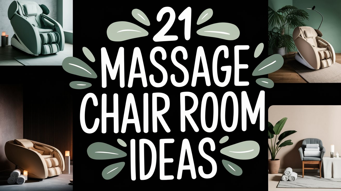 21 Massage Chair Room Ideas That Transform Any Space Into a Relaxation ...