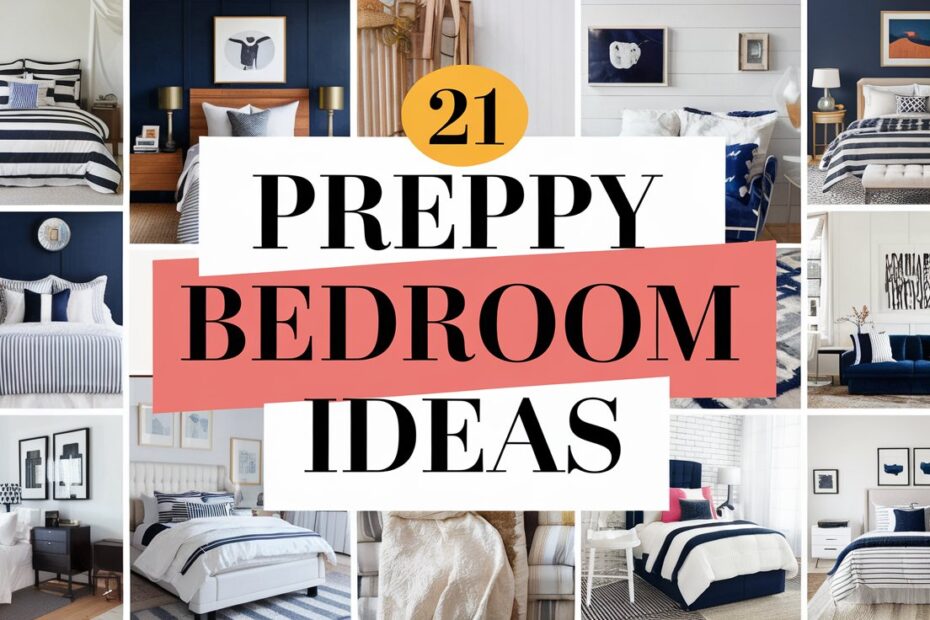 21 Preppy Bedroom Ideas to Transform Your Space Into a Timeless Haven