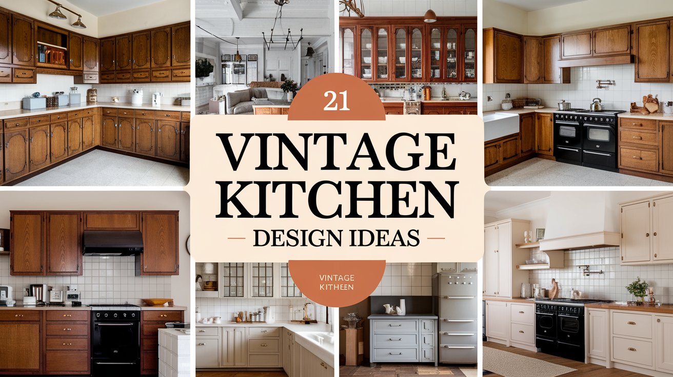 21 Vintage Kitchen Design Ideas That Never Go Out of Style