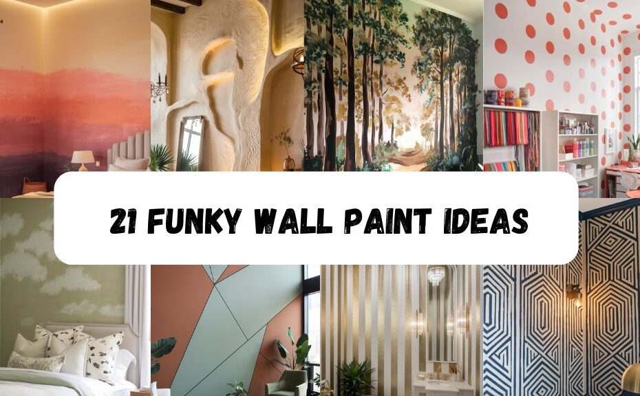 21 Funky Wall Paint Ideas to Instantly Upgrade Your Home