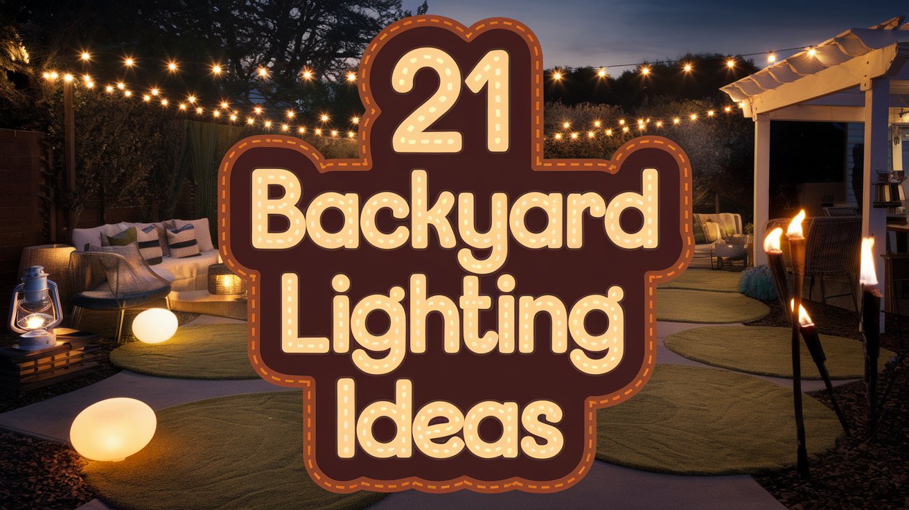 21 Backyard Lighting Ideas That'll Make Your Neighbors Jealous