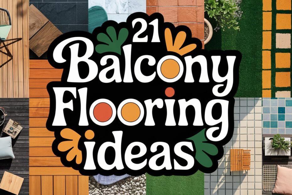 21 Balcony Flooring Ideas to Create Your Dream Outdoor Retreat