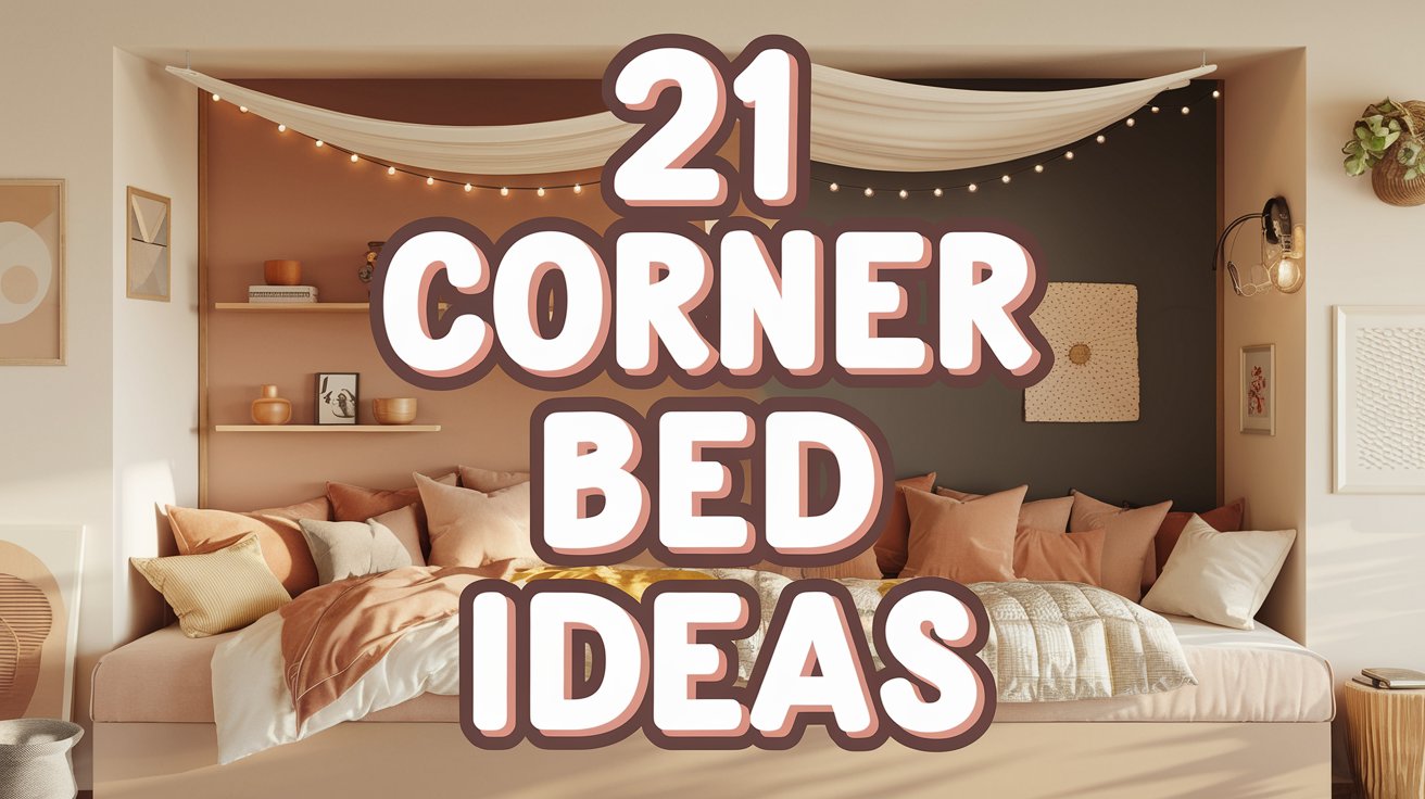 21 Corner Bed Ideas That Will Maximize Your Small Bedroom Space and Style
