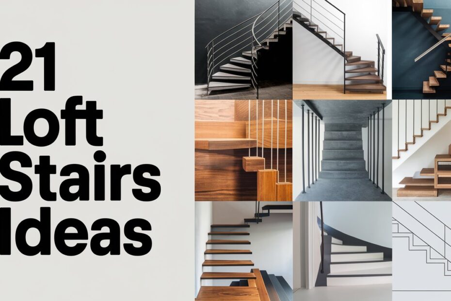 21 Loft Stairs Ideas That Will Transform Your Space Into a Design ...