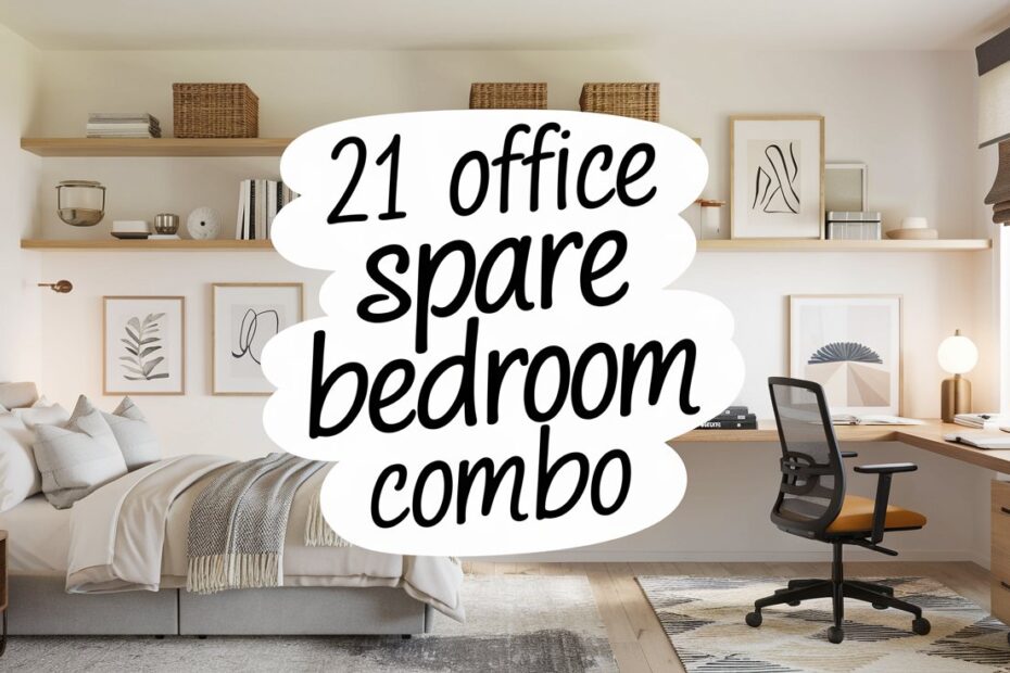 21 Office Spare Bedroom Combo Solutions That Actually Work