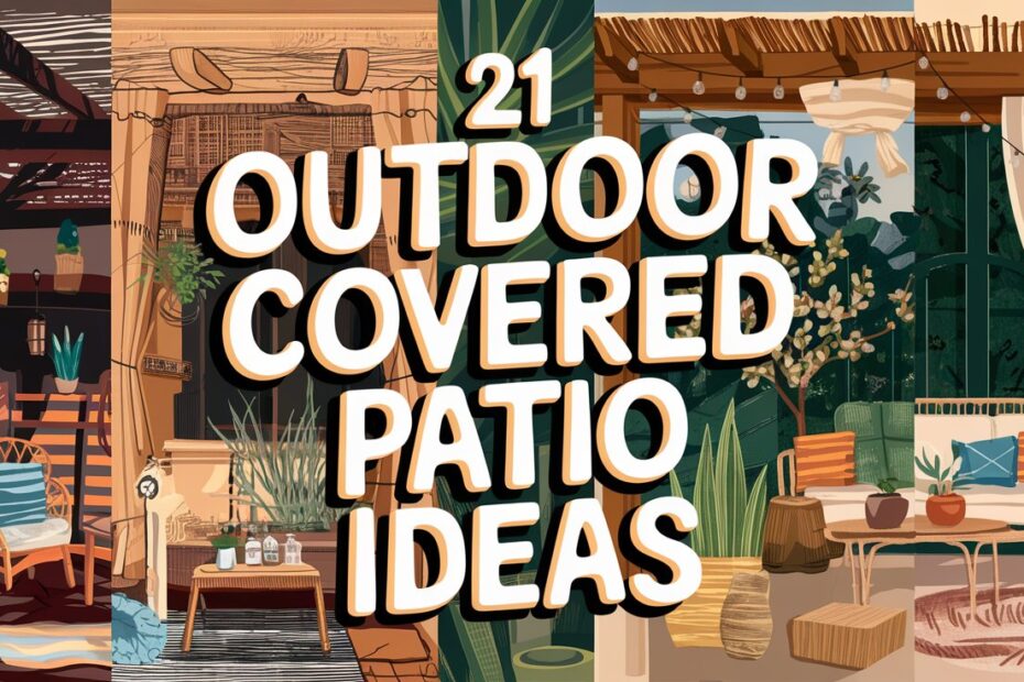 21 Outdoor Covered Patio Ideas to Extend Your Living Space and Beat Any ...