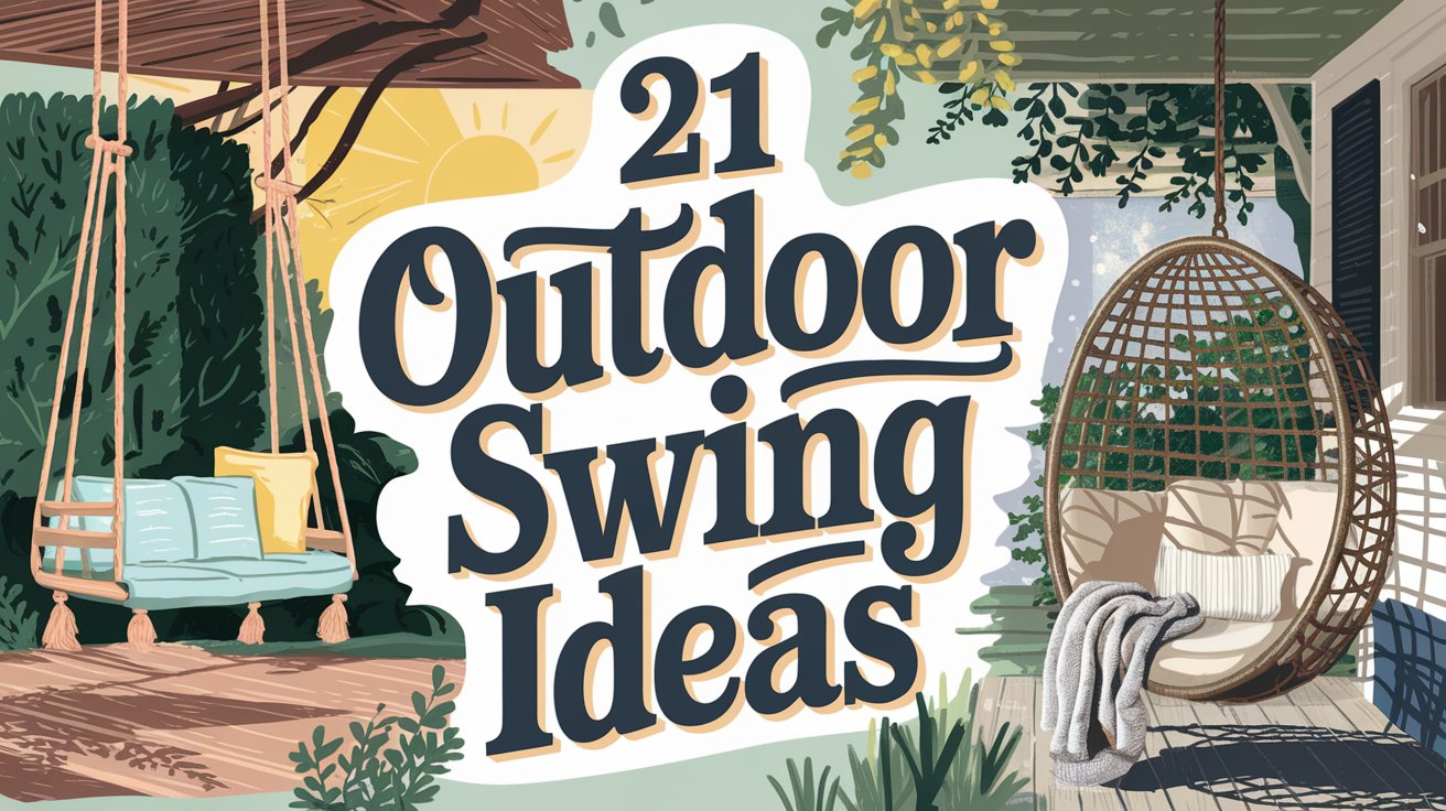 21 Outdoor Swing Ideas That'll Make Your Neighbors Jealous