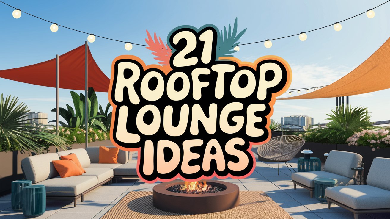 21 Rooftop Lounge Ideas to Turn Your Rooftop into an Urban Oasis